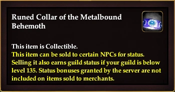 Runed Collar of the Metalbound Behemoth | EverQuest 2 Wiki | Fandom
