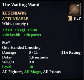 The Wailing Wand | EverQuest 2 Wiki | Fandom