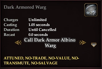 Dark Armored Warg | EverQuest 2 Wiki | Fandom