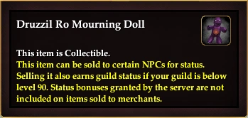 Druzzil Ro Mourning Doll | EverQuest 2 Wiki | Fandom