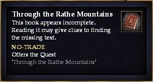 Through the Rathe Mountains | EverQuest 2 Wiki | Fandom
