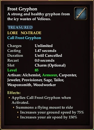 Frost Gryphon | EverQuest 2 Wiki | Fandom