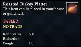 Roasted Turkey Platter | EverQuest 2 Wiki | Fandom