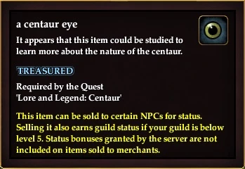a centaur eye | EverQuest 2 Wiki | Fandom