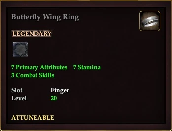 Butterfly Wing Ring | EverQuest 2 Wiki | Fandom