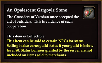 An Opalescent Gargoyle Stone | EverQuest 2 Wiki | Fandom