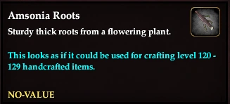 Amsonia Roots | EverQuest 2 Wiki | Fandom