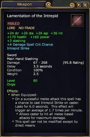 Lamentation of the Intrepid | EverQuest 2 Wiki | Fandom