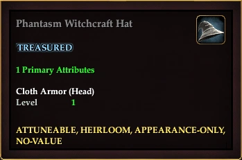 Phantasm Witchcraft Hat | EverQuest 2 Wiki | Fandom