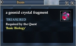 a geonid crystal fragment | EverQuest 2 Wiki | Fandom
