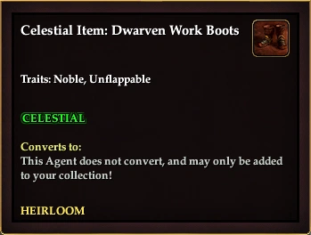 Celestial Item: Dwarven Work Boots | EverQuest 2 Wiki | Fandom