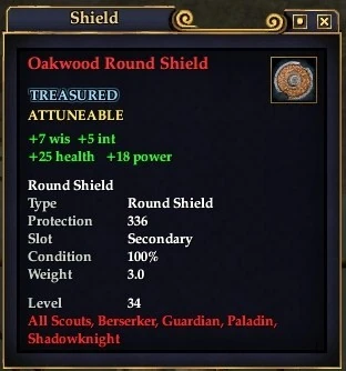 Oakwood Round Shield | EverQuest 2 Wiki | Fandom