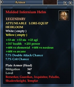 Molded Infernium Helm | EverQuest 2 Wiki | Fandom