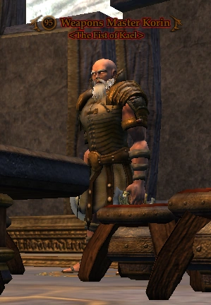 Weapons Master Korin | EverQuest 2 Wiki | Fandom