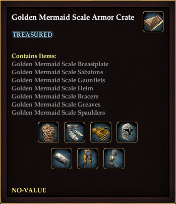 Golden Mermaid Scale Armor Crate | EverQuest 2 Wiki | Fandom