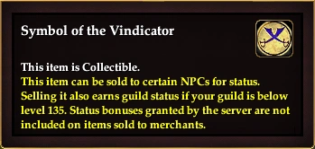 Symbol of the Vindicator | EverQuest 2 Wiki | Fandom