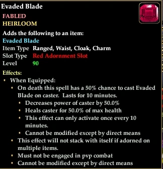 Evaded Blade | EverQuest 2 Wiki | Fandom