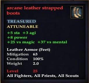arcane leather strapped boots | EverQuest 2 Wiki | Fandom