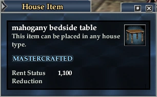 mahogany bedside table | EverQuest 2 Wiki | Fandom