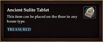 Ancient Sulite Tablet | EverQuest 2 Wiki | Fandom