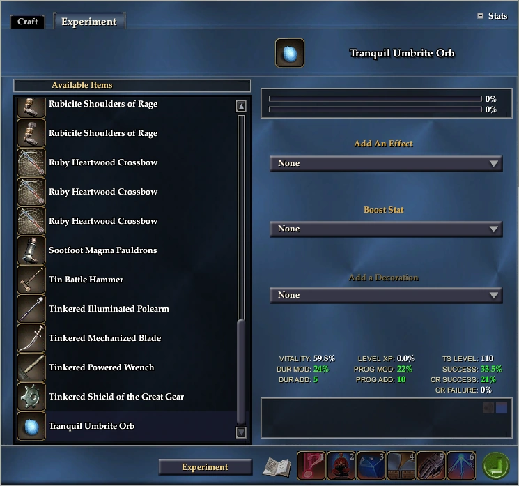 Experimentation | EverQuest 2 Wiki | Fandom