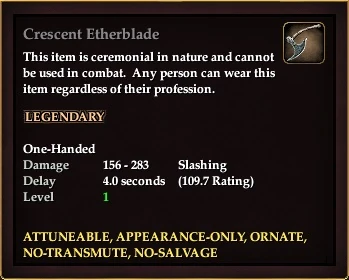 Crescent Etherblade | EverQuest 2 Wiki | Fandom