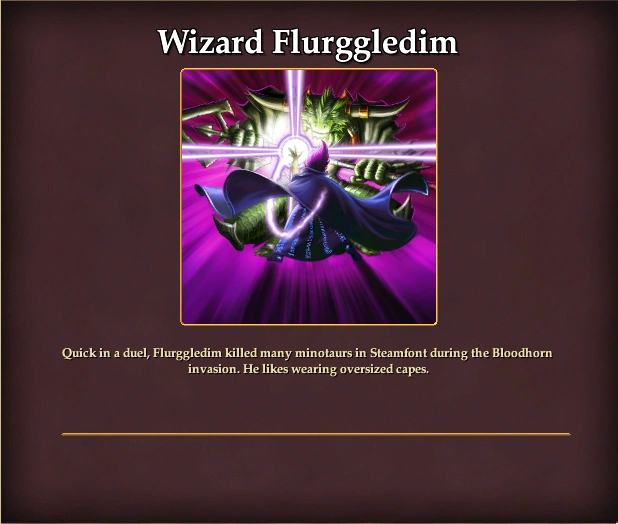 Wizard Flurggledim | EverQuest 2 Wiki | Fandom