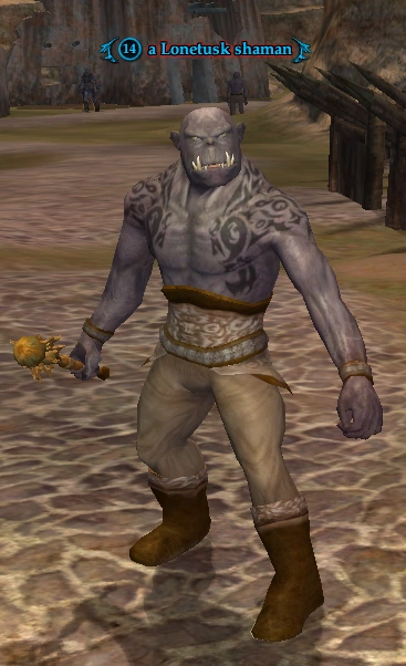 A Lonetusk shaman | EverQuest 2 Wiki | Fandom