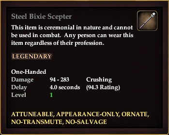 Steel Bixie Scepter | EverQuest 2 Wiki | Fandom