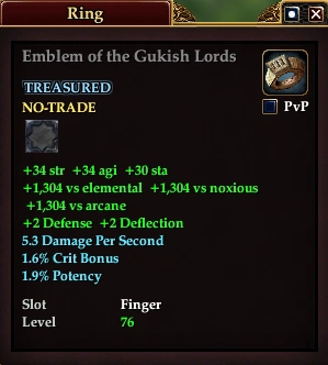 Emblem of the Gukish Lords | EverQuest 2 Wiki | Fandom