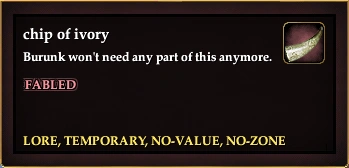 chip of ivory | EverQuest 2 Wiki | Fandom