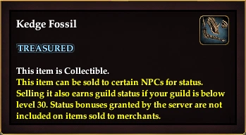 Kedge Fossil | EverQuest 2 Wiki | Fandom