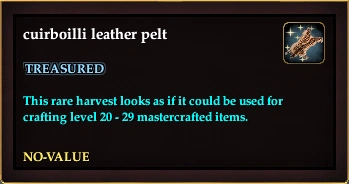cuirboilli leather pelt | EverQuest 2 Wiki | Fandom