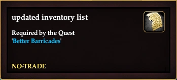 updated inventory list | EverQuest 2 Wiki | Fandom