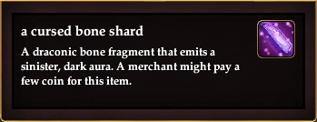 a cursed bone shard | EverQuest 2 Wiki | Fandom