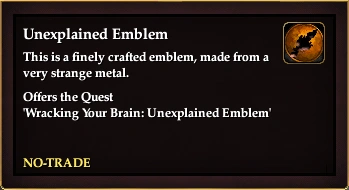Unexplained Emblem | EverQuest 2 Wiki | Fandom