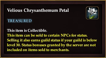 Velious Chrysanthemum Petal | EverQuest 2 Wiki | Fandom