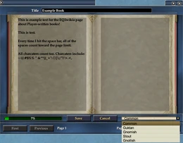 Player-written books | EverQuest 2 Wiki | Fandom