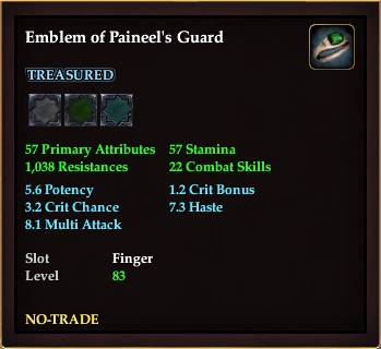 Emblem of Paineel's Guard | EverQuest 2 Wiki | Fandom