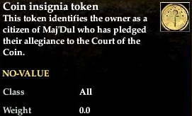 Coin insignia token | EverQuest 2 Wiki | Fandom