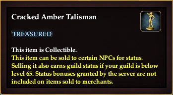 Cracked Amber Talisman | EverQuest 2 Wiki | Fandom