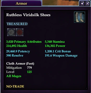 Ruthless Viridsilk Shoes | EverQuest 2 Wiki | Fandom