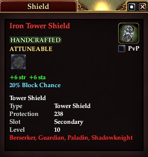 Iron Tower Shield | EverQuest 2 Wiki | Fandom