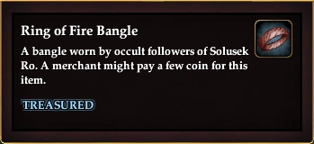 Ring of Fire Bangle | EverQuest 2 Wiki | Fandom