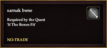 sarnak bone | EverQuest 2 Wiki | Fandom