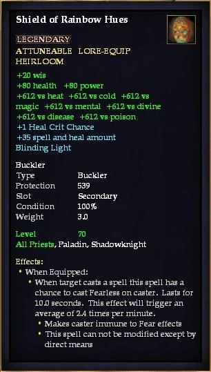 Shield of Rainbow Hues | EverQuest 2 Wiki | Fandom