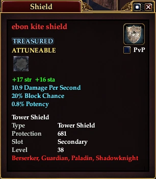 Ebon kite shield | EverQuest 2 Wiki | Fandom