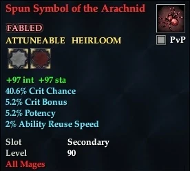 Spun Symbol of the Arachnid | EverQuest 2 Wiki | Fandom