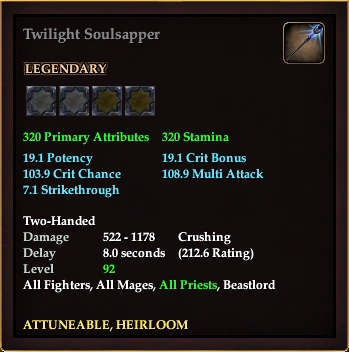 Twilight Soulsapper | EverQuest 2 Wiki | Fandom