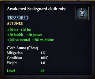 Awakened Scaleguard cloth robe | EverQuest 2 Wiki | Fandom